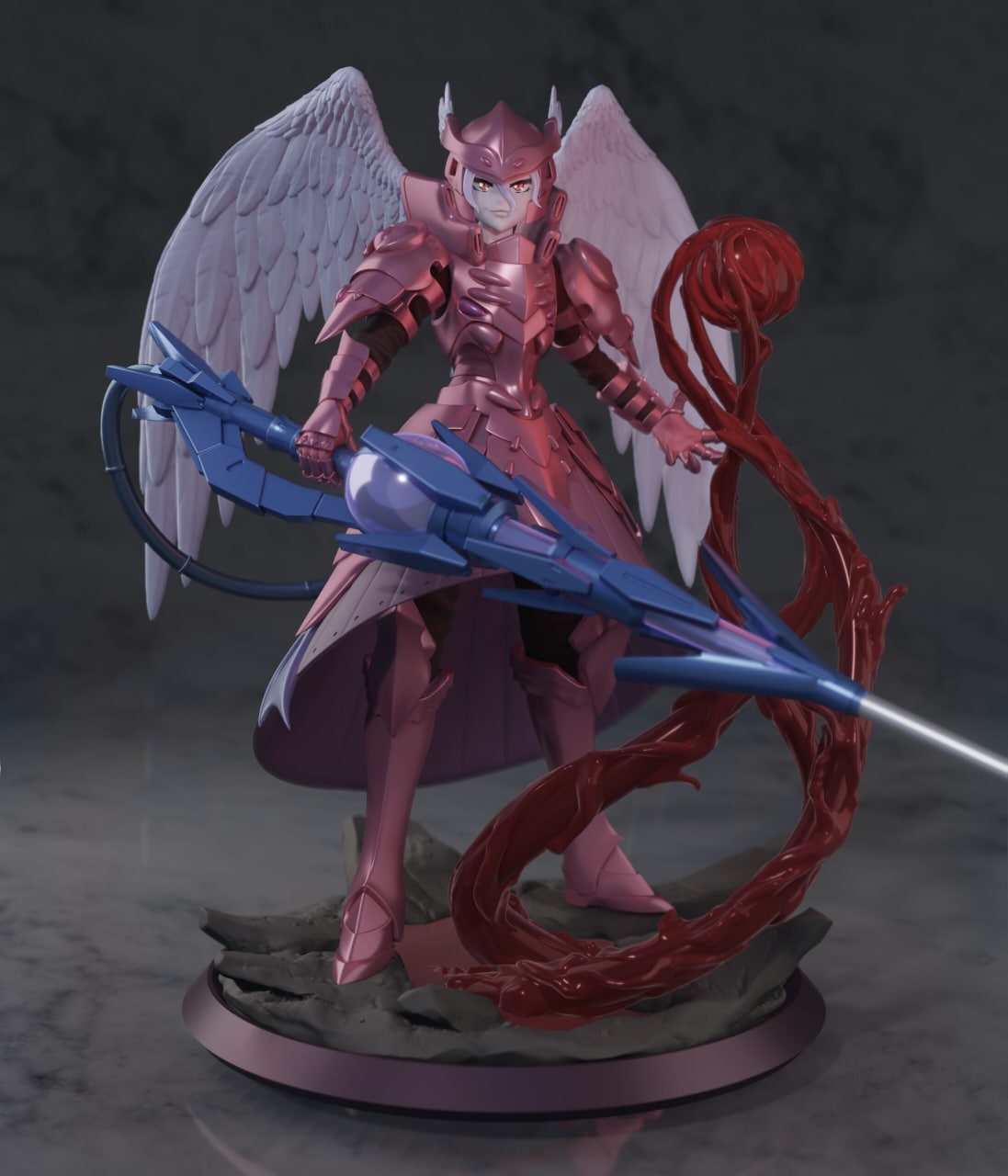 Ainz Ooal Gown STL File 3D Printing Design File Anime Overlord Charact ...