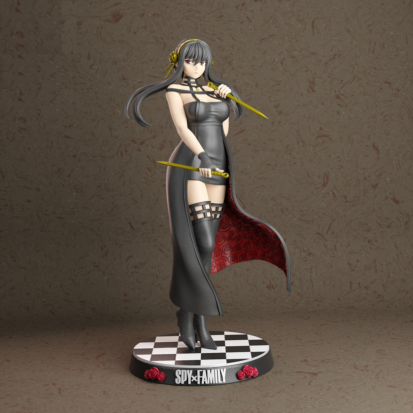 Spy x Family Character STL File 3D Printing Digital STL File Yor Forge ...