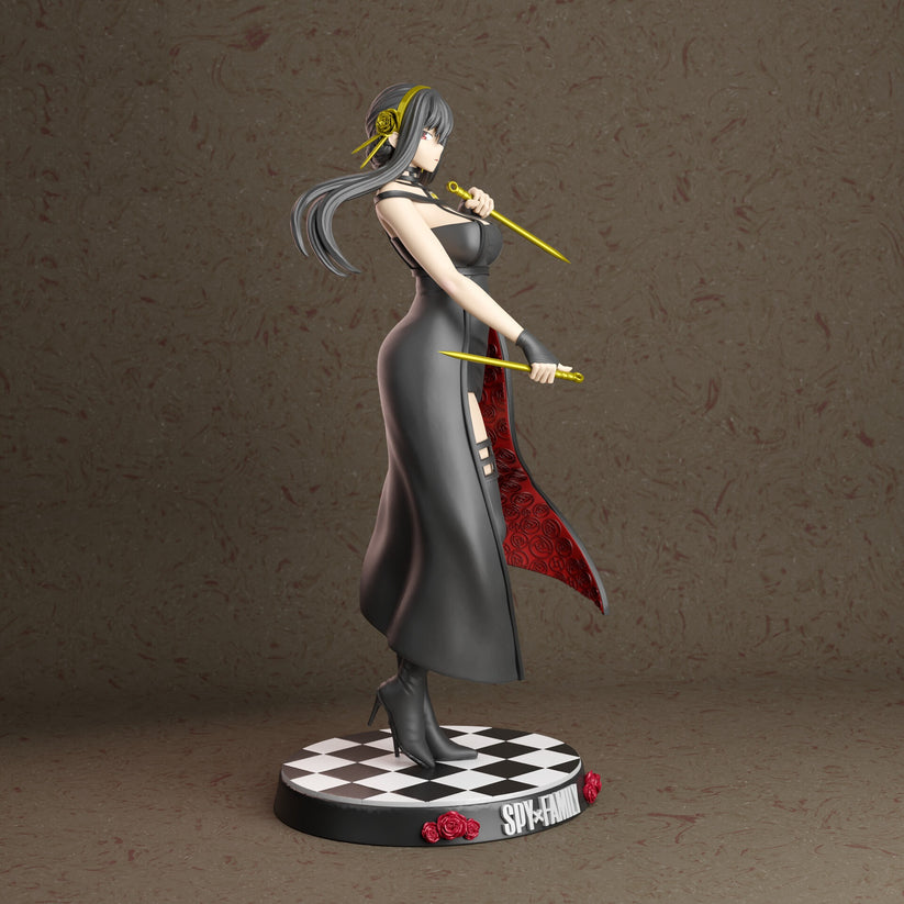 Spy x Family Character STL File 3D Printing Digital STL File Yor Forge ...