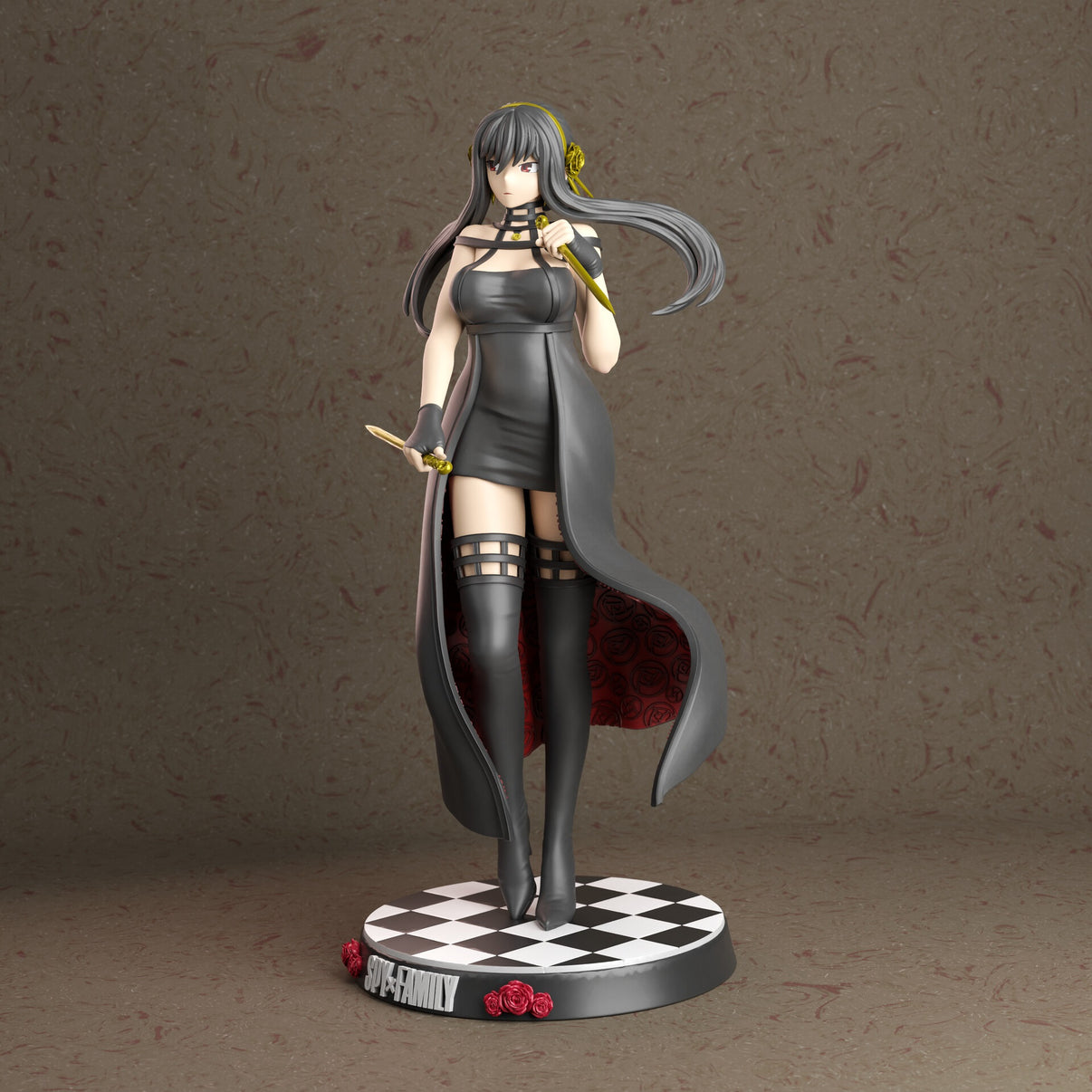 Spy x Family Character STL File 3D Printing Digital STL File Yor Forge ...