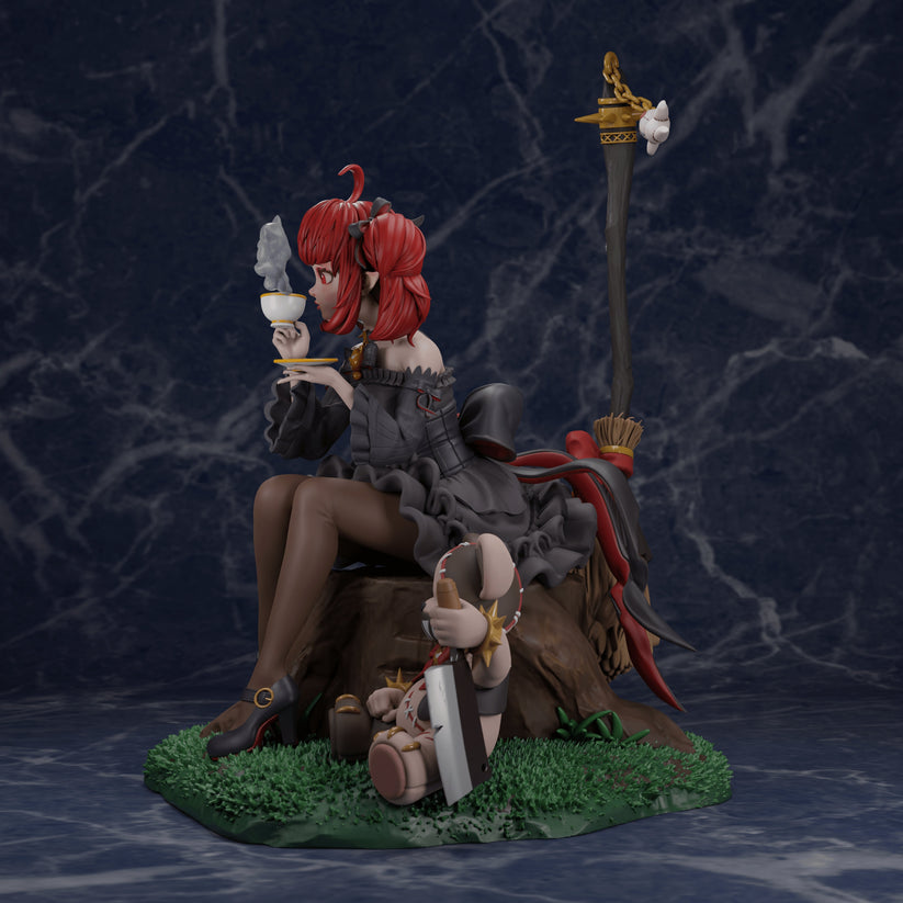 Cute Elf Girl STL File 3D Printing Digital STL File Game Female Charac ...